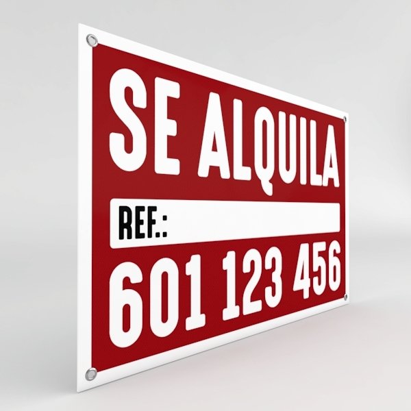 Carteles se alquila lo HACEMOS a tu medida para lograr MAS VENTAS